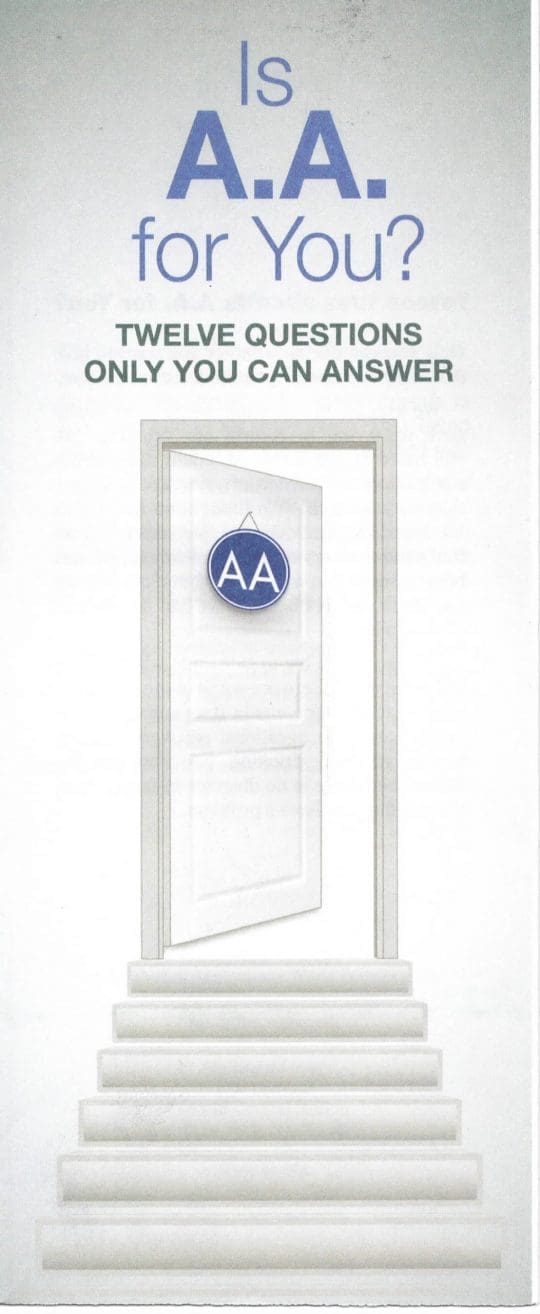 Pamphlets: AA Recovery Archives - Alcoholics Anonymous Ireland