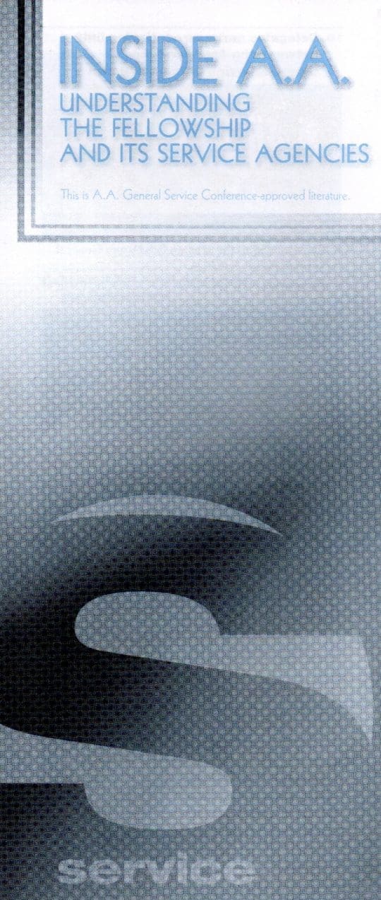 Pamphlets: AA Unity & Service Archives - Alcoholics Anonymous Ireland