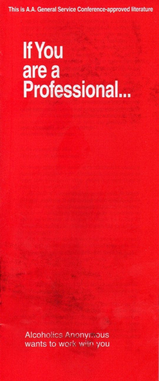 Pamphlets: AA Unity & Service Archives - Alcoholics Anonymous Ireland